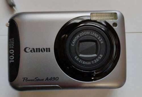 Цифровой фотоаппарат Canon Power Shot A490,сумка