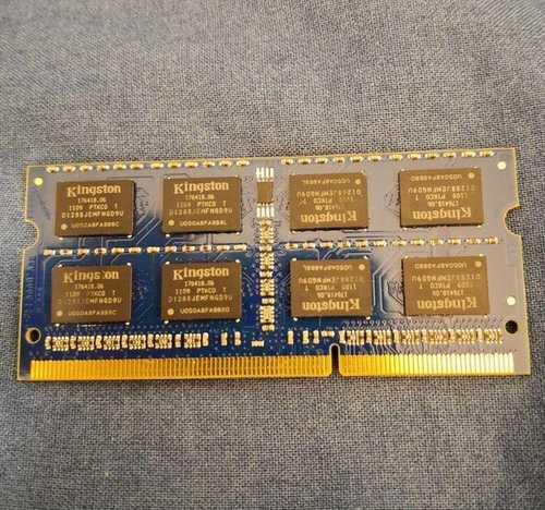 Kingston оперативная память DDR3 2GB