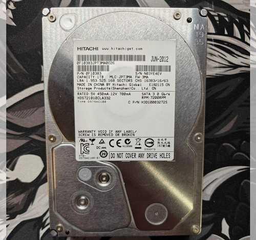 HDD Hitachi HDS721010CLA332 1 tb