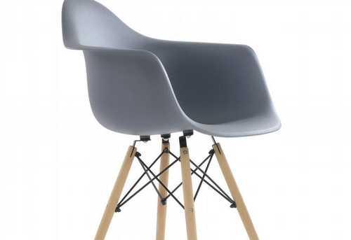 Кресло серое FB N-14 WoodMold Eames style