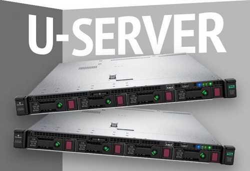 DL360 G10 4L 2x6144 64G P408i-a 2x500W Сервер HPE