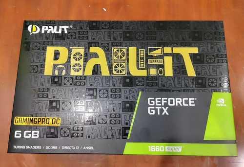 Видеокарта GTX Palit 1660 Super GP OC