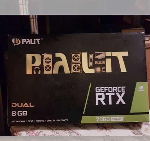 Видеокарта rtx 2060 super 8gb palit