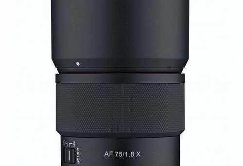 Samyang AF 75mm f/1.8 Fujifilm X объектив