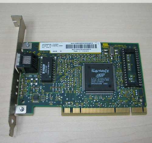 Сетевая карта PCI 3Com 3C905B-TX-NM 10/100 №6