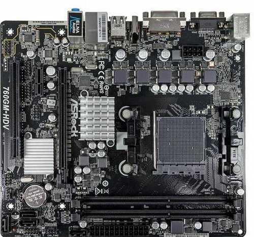 Материнская плата ASRock 760GM-HDV   FX 4330