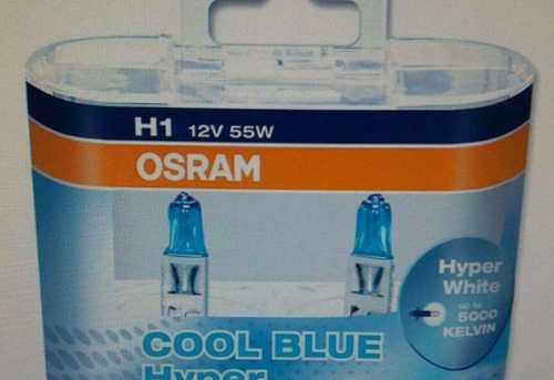 Набор галогеновых ламп Osram H1 Cool Blue Hyper