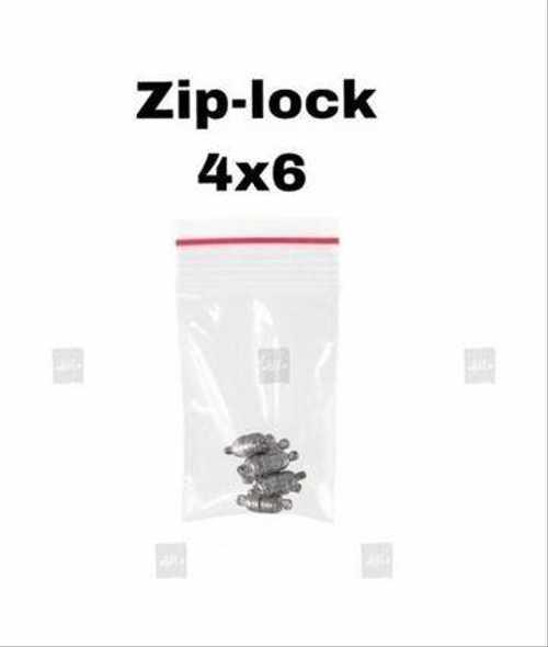 Пакеты Zip lock 4х6 см 100 шт\упак грипперы