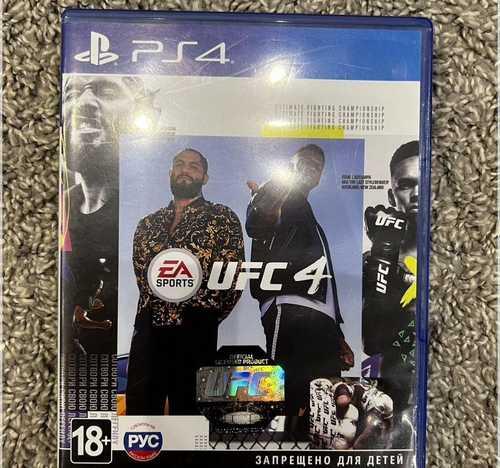 Игра UFC 4 PS4 PS5