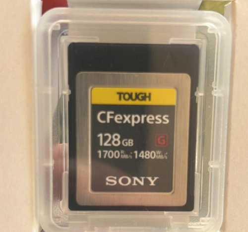 Карта памяти Sony CFexpress Type B 128 гб