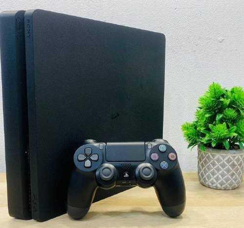 PS 4 Slim 500 GB / 1 геймпад с гарантией