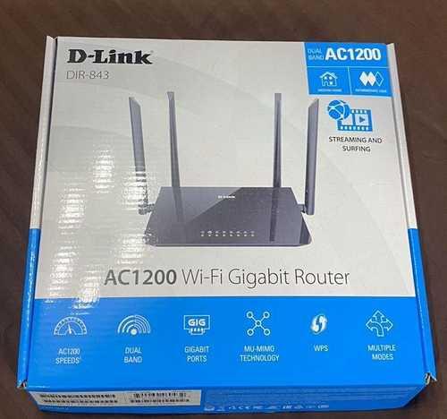 Wifi роутер D-link dir 843