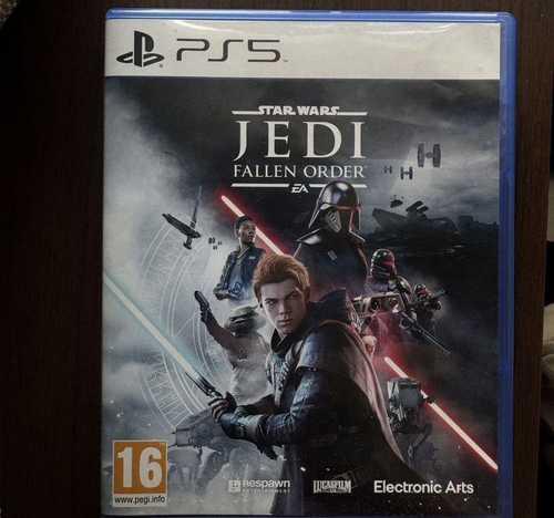 Star wars jedi fallen order ps5 диск