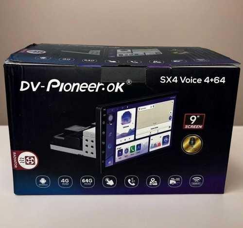 Андроид магнитола Pioneer SX4 Voice 4/64 1DIN