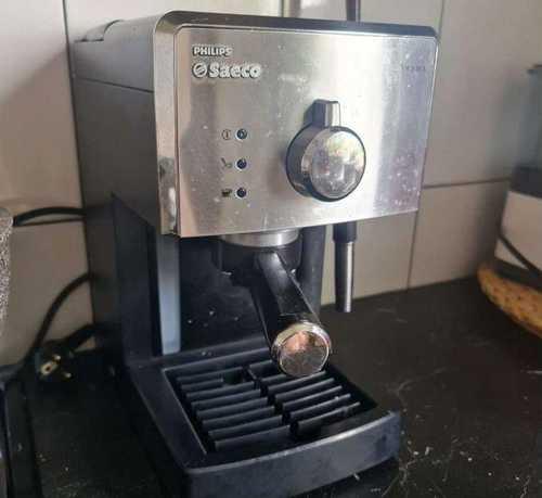 Кофеварка philips рожковая saeco