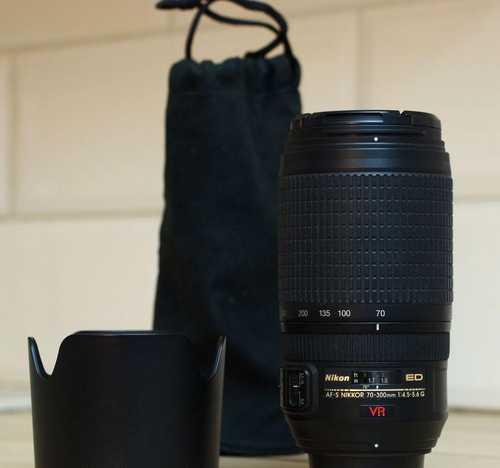 Nikon 70-300mm f/4.5-5.6G AF-S VR   защитный фильт