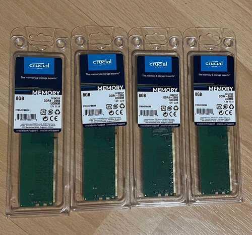 Оперативная память ddr4 16gb Crucial