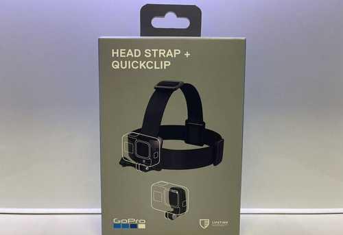 GoPro Head Strap + Quick Clip achom-001