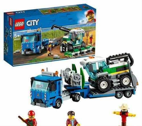 Lego City Транспортировщик для комбайнов 60223
