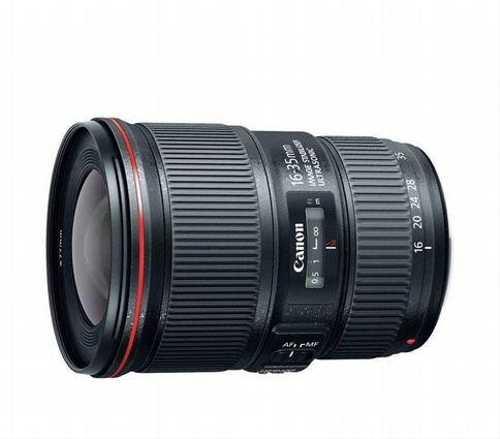 Объектив Canon EF 16-35mm f/4L новый