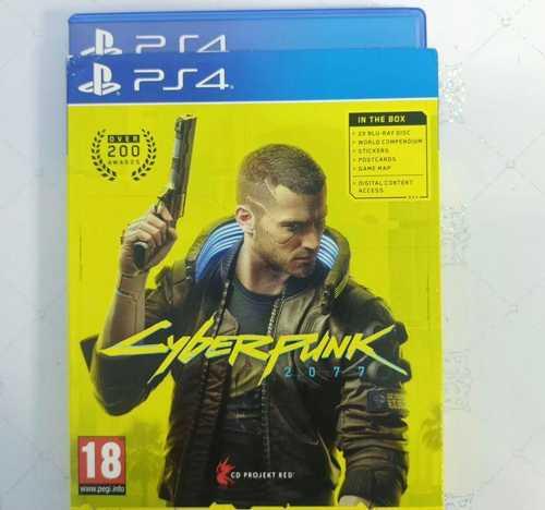 Cyberpunk 2077 ps4 диск