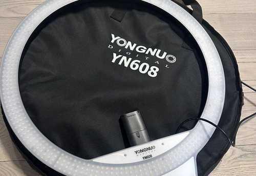 Кольцевой светодиодный осветитель Yongnuo YN-608