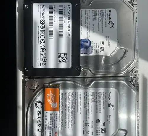 Комплект жеские диски/SSD sata/SSD m2