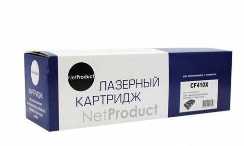 Картридж NetProduct (HP 410X) CF410X черный увелич