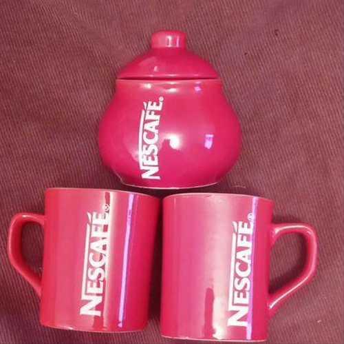 Nescafe кружки и сахарница