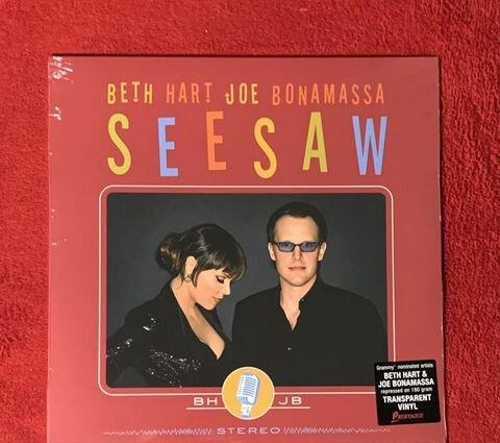 Beth Hart & Joe Bonamassa - Seesaw (Clear LP)