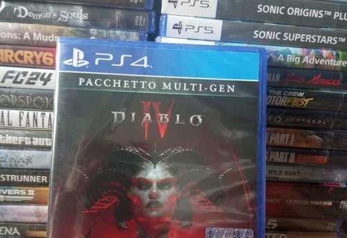 Diablo 4 ps4 новый/new