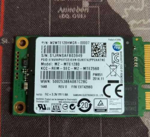 Ssd msata samsung 64 gb, 128 gb