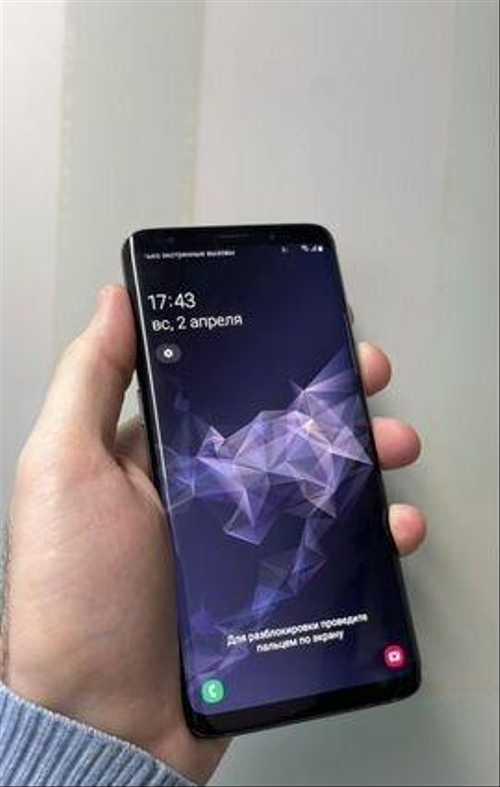 Телефон Samsung S9+ 6/64gb