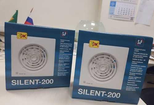 Вентилятор вытяжной Soler&Palau silent 200 CRZ