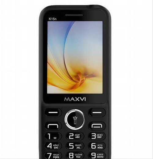 Сотовый телефон Maxvi K15n 2.8" Black GSM