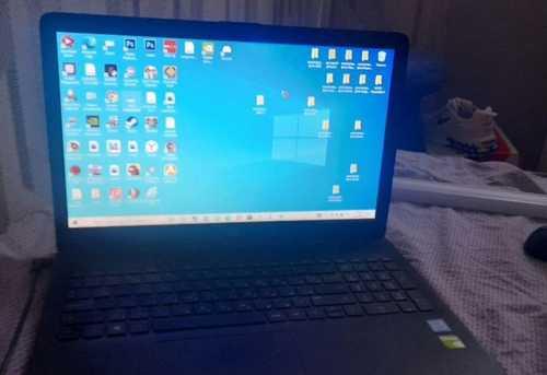 Ноутбук 15.6" HP 15-da0248ur, 1000 ГБ, Core i5-8250U, RAM 8 ГБ, GeForce MX110 2 ГБ