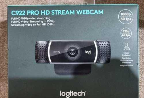 Logitech C922 pro HD stream webcam