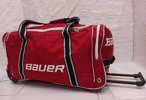 Детский хоккейный баул Bauer сумка на колёсах 28"