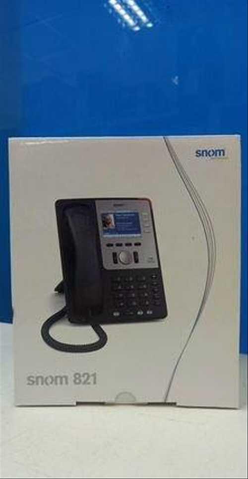 Новый VoIP-телефон Snom 821 Black