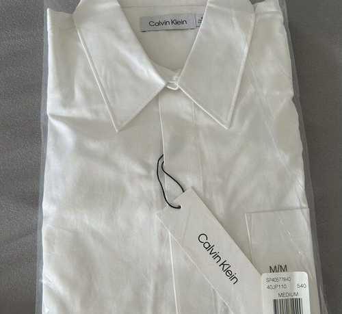Мужская рубашка белая Calvin Klein
