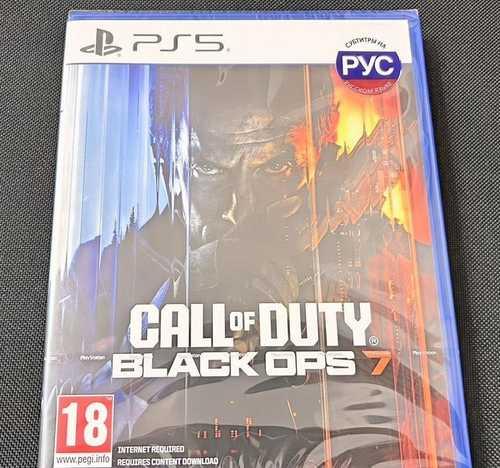 Call of duty black ops 7 ps5 (Новый диск)