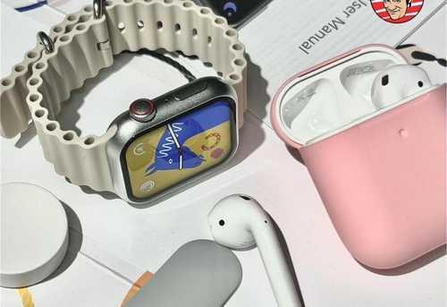 Комплект: Apple Watch + AirPods. Хит