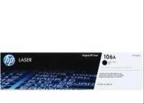 Картридж HP 106A лазерный черный (1000 стр)
