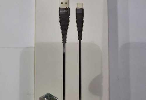 Кабель CBR USB - microUSB 2.1A 1m CB 500 Black