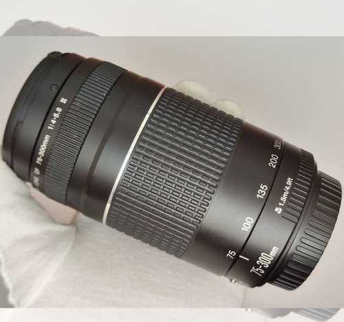 Canon EF 75-300mm f/4-5.6 III телевик Кенон 75-300
