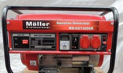 Бензиновый генератор Moller MR/GGT- 4000(3,5кВт)