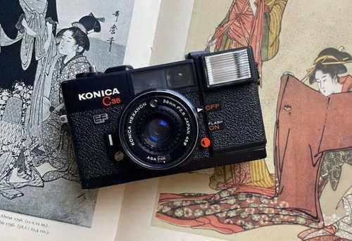 Плёночный фотоаппарат Konica C35ef