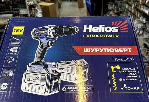 Шуруповерт - электробур Helios 18V 6A