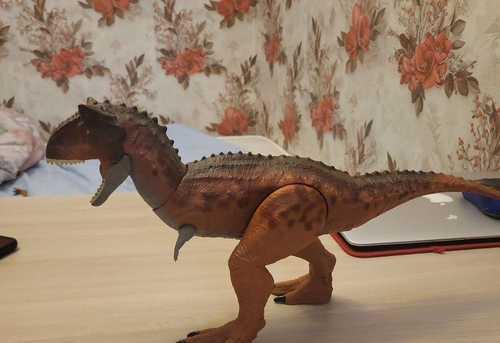 Динозавр Карнотавр, игрушка Jurassic park