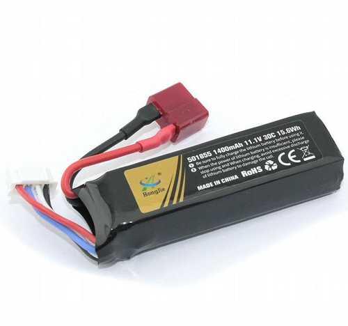 Аккумулятор Li-Pol 11.1V 401855 1400mAh T-plug